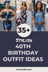 35+ Stylish 40th Birthday Outfit Ideas to Celebrate in Style