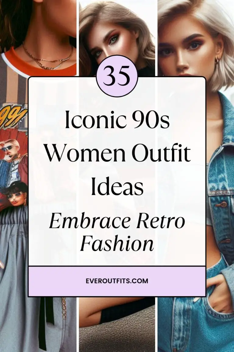 35+ Iconic 90s Women Outfit Ideas to Embrace Retro Fashion