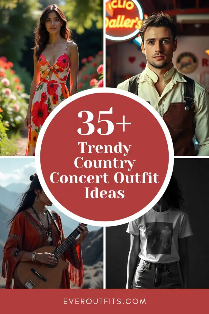 35+ Trendy Country Concert Outfit Ideas to Rock the Stage