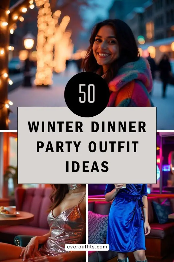 50+ Winter Dinner Party Outfit Ideas: Stylish & Cozy Looks