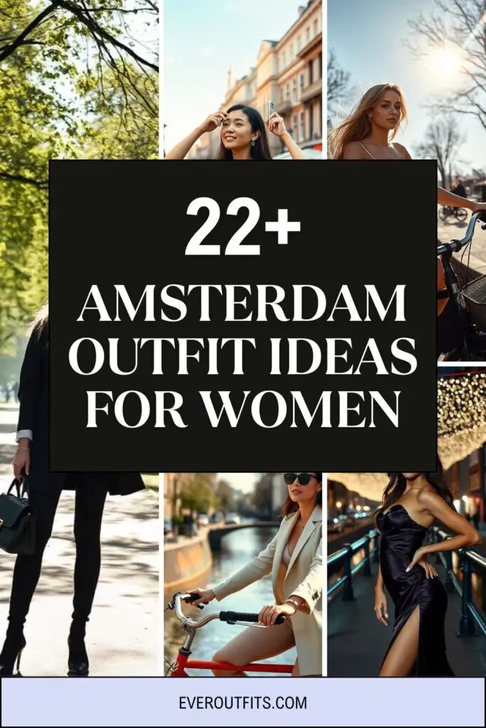 22+ Amsterdam Outfit Ideas for Women for Every Season and Style