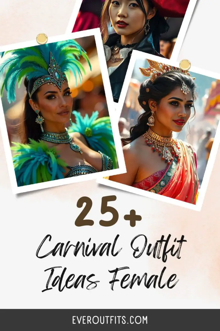 25+ Stunning Carnival Outfit Ideas Female