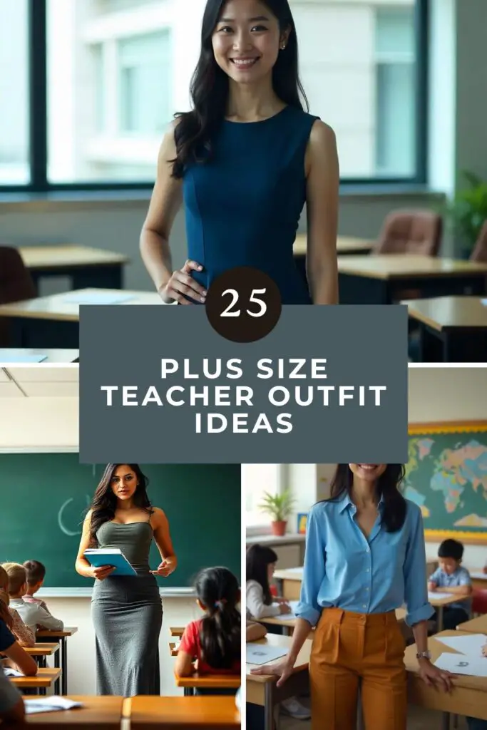 25+ Plus Size Teacher Outfit Ideas for Style and Comfort