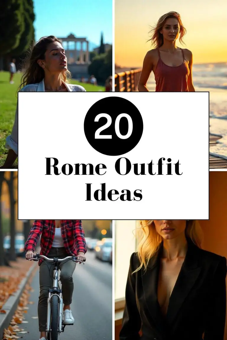 20+ Stylish Rome Outfit Ideas for Your Next Italian Adventure