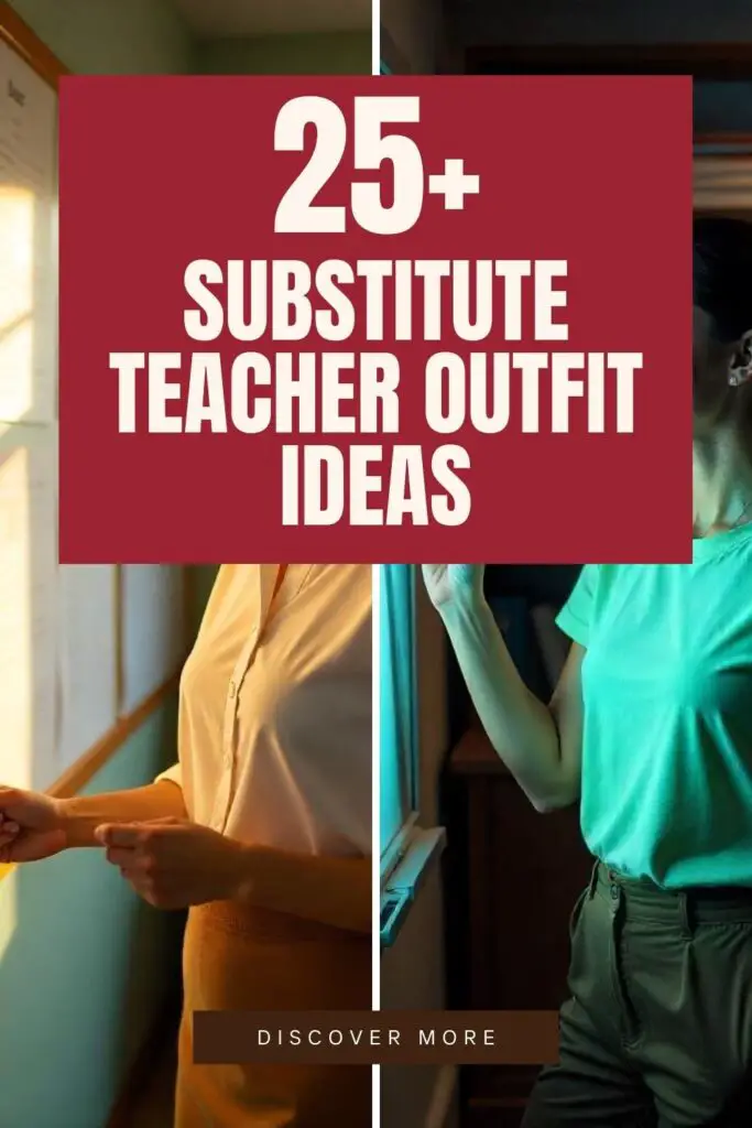 25+ Substitute Teacher Outfit Ideas for Style and Comfort
