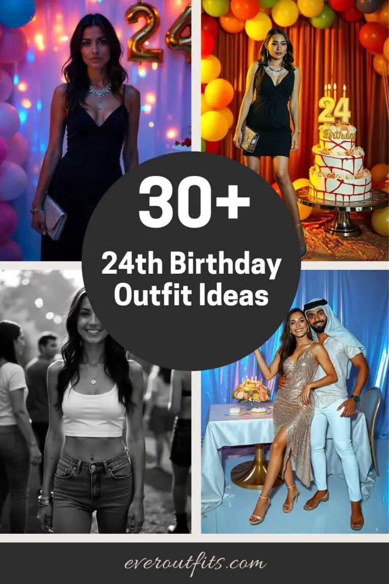 30+ Stunning 24th Birthday Outfit Ideas to Celebrate in Style
