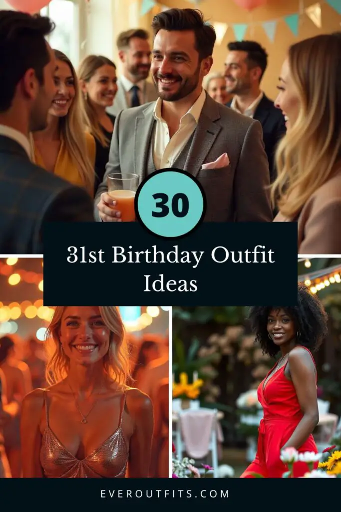 30+ Stunning 31st Birthday Outfit Ideas to Celebrate in Style