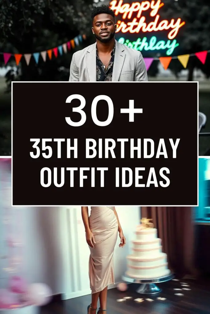 30+ Stunning 35th Birthday Outfit Ideas to Celebrate in Style