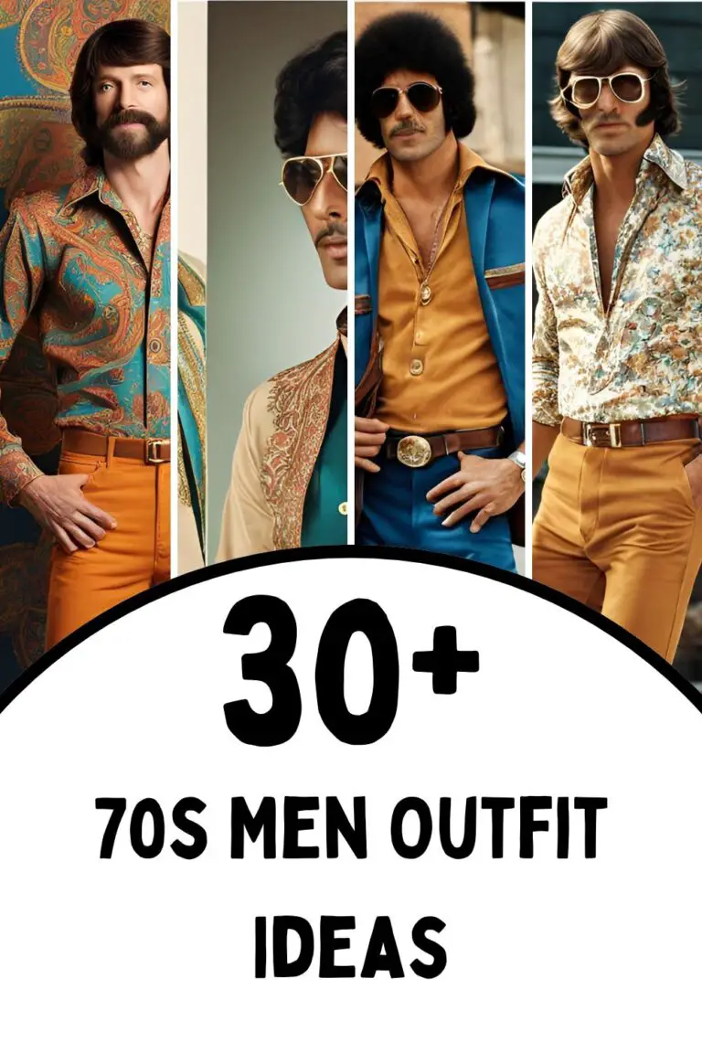 30+ Iconic 70s Men Outfit Ideas to Rock Retro Style