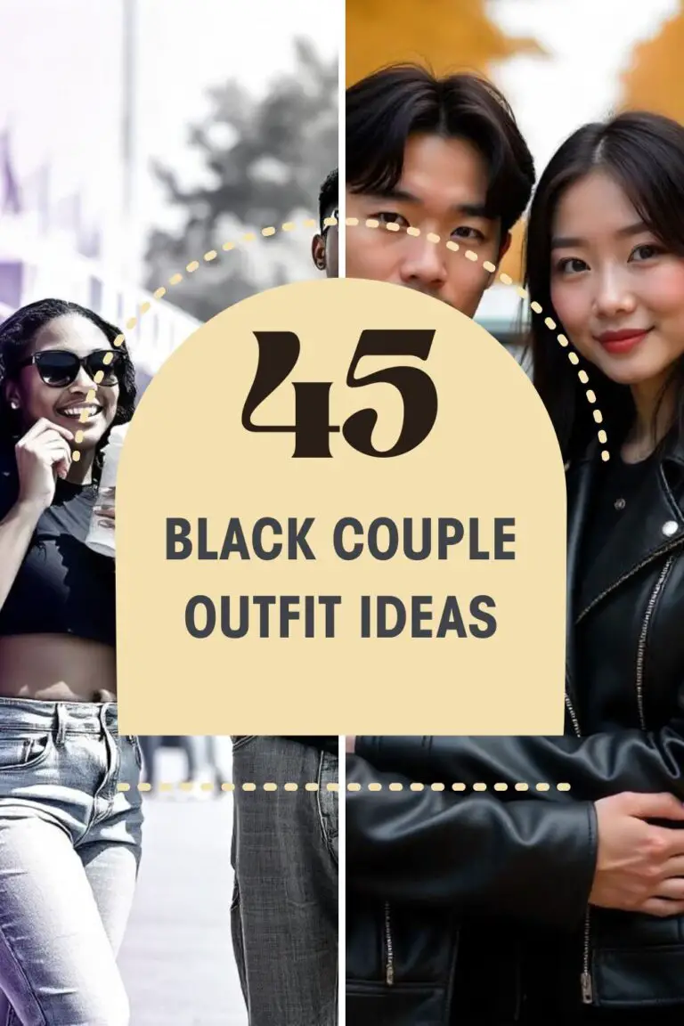 45+ Trendy Black Couple Outfit Ideas for Every Occasion in 2025
