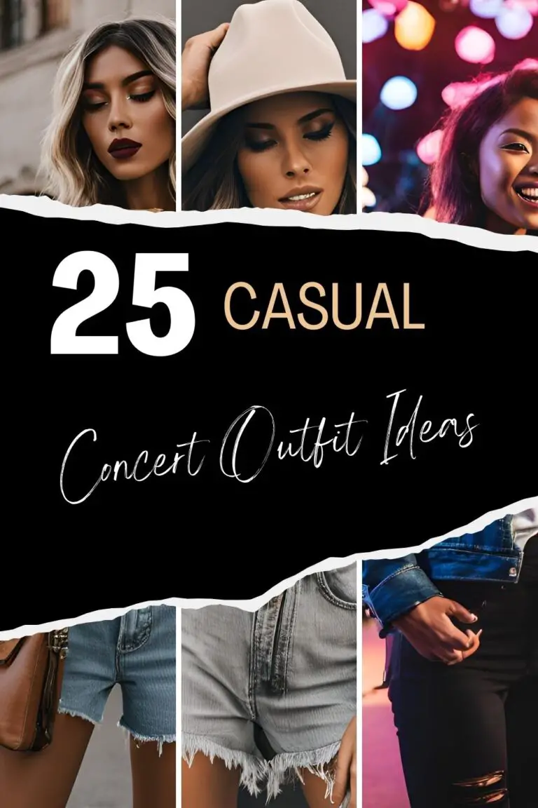 25+ Casual Concert Outfit Ideas to Rock Your Style