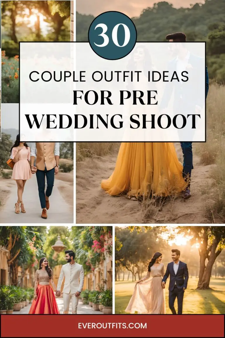 30+ Stylish Couple Outfit Ideas For Pre Wedding Shoot To Make
