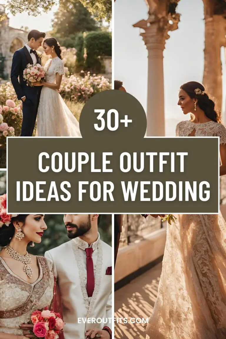 30+ Stunning Couple Outfit Ideas For Wedding: Elevate Your Style