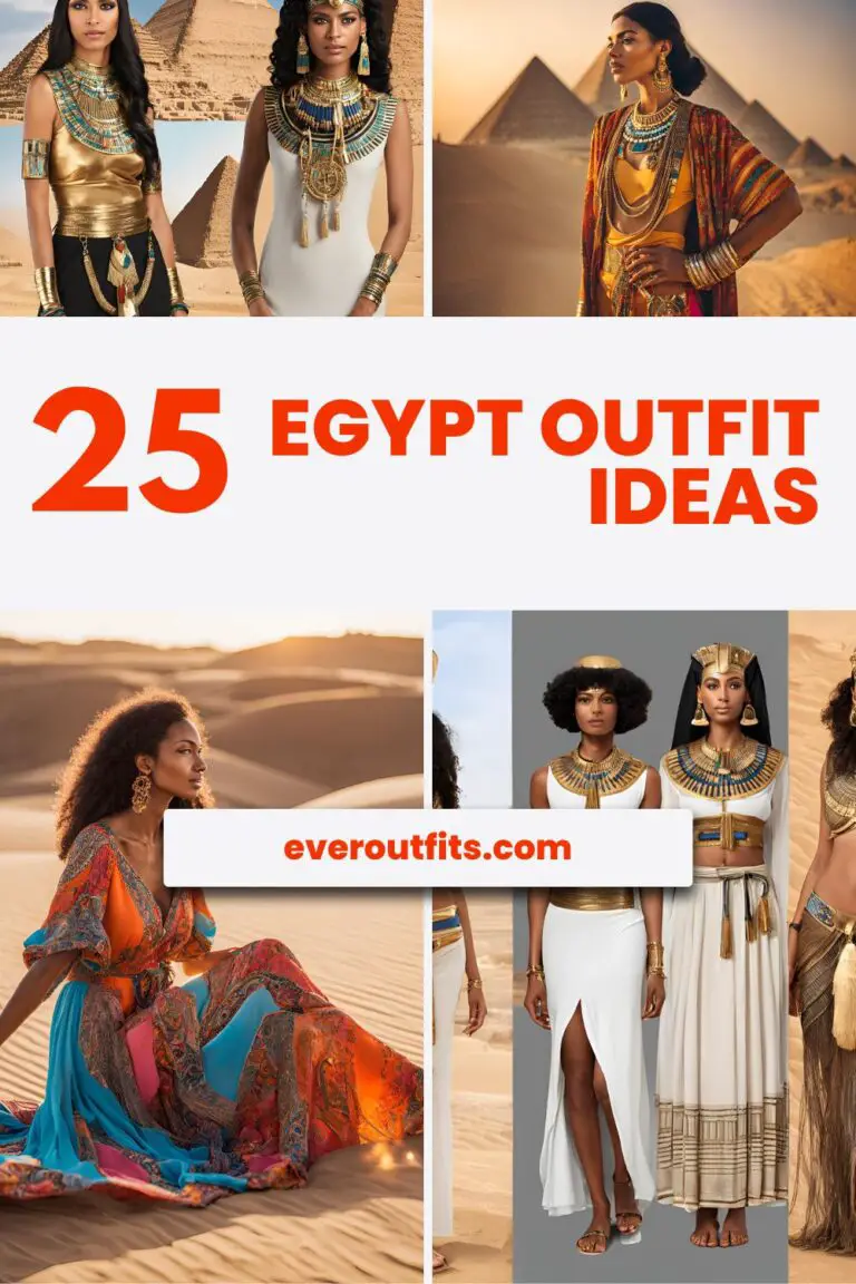 25+ Egypt Outfit Ideas for a Stylish Journey: Perfect Looks