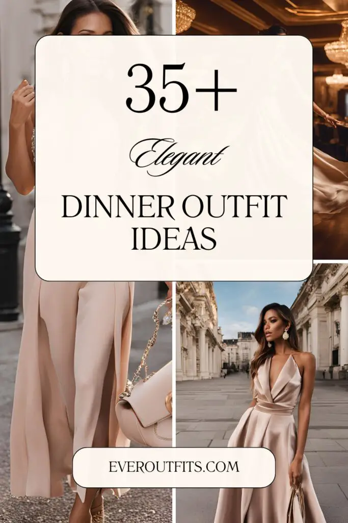 35+ Elegant Dinner Outfit Ideas to Elevate Your Style