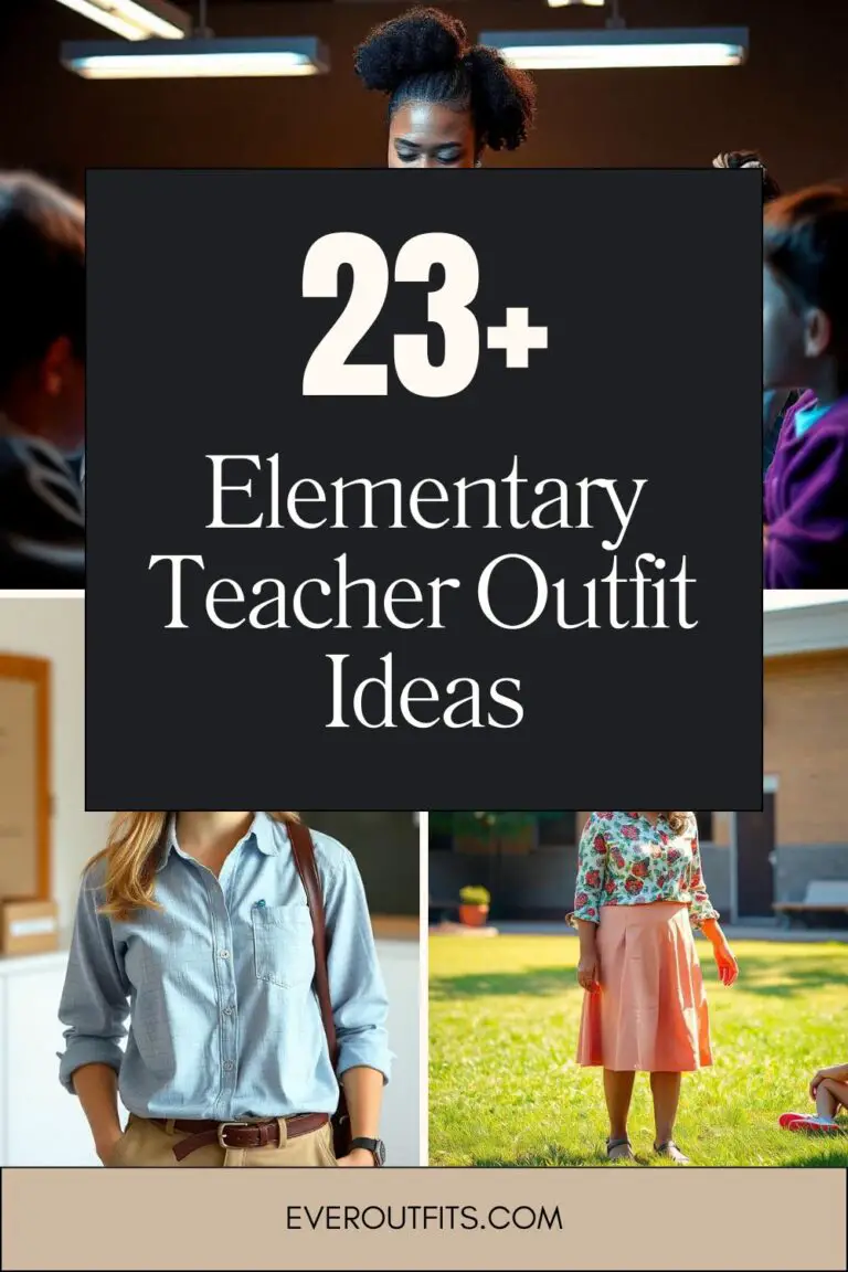 23+ Elementary Teacher Outfit Ideas to Inspire Your Classroom Wardrobe