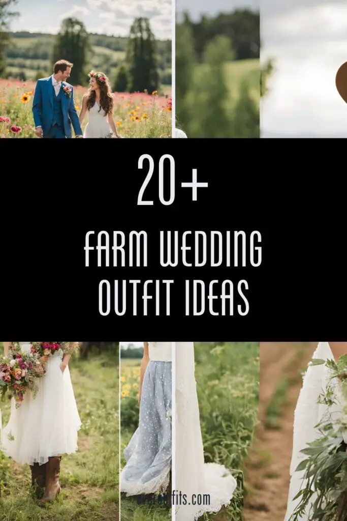 20+ Farm Wedding Outfit Ideas: Perfect Attire for a Rustic