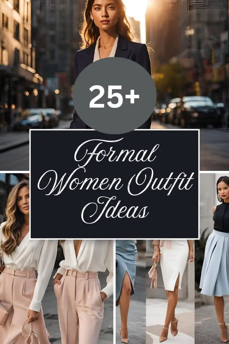 25+ Formal Women Outfit Ideas to Elevate Your Style