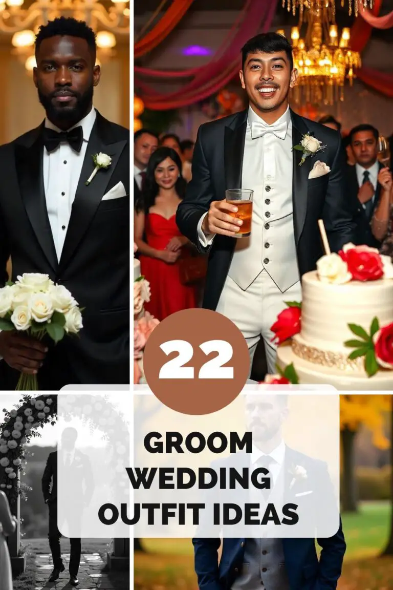 22+ Groom Wedding Outfit Ideas to Rock Your Big Day