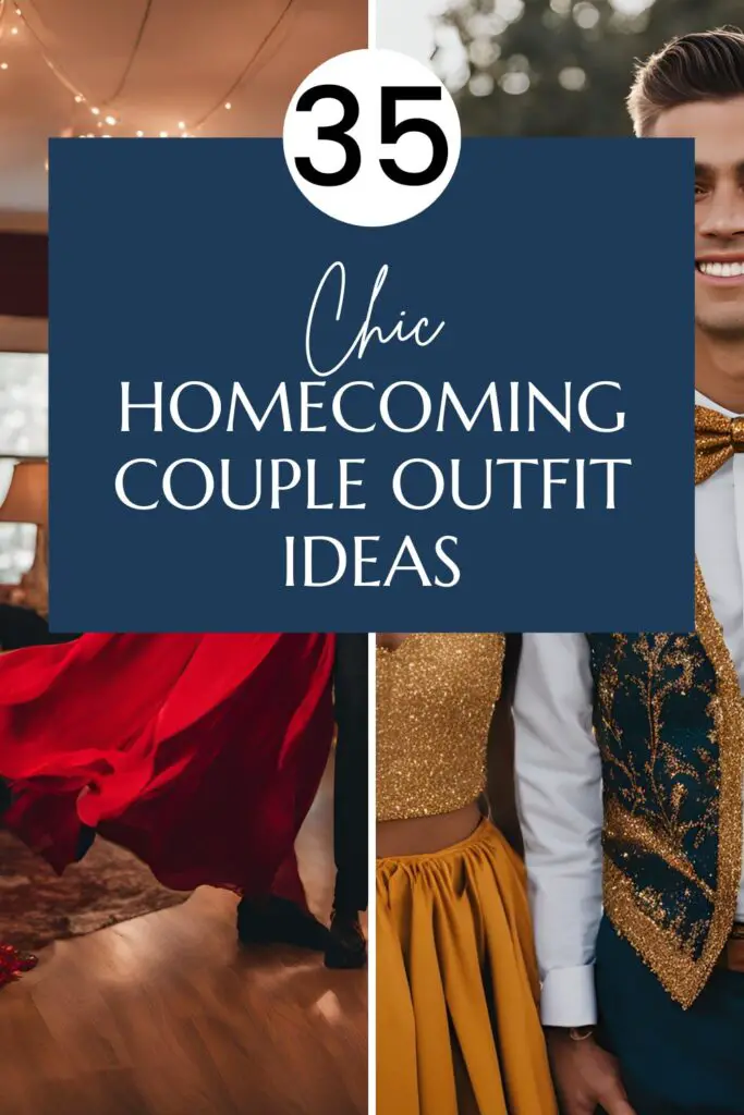 35+ Stylish Homecoming Couple Outfit Ideas