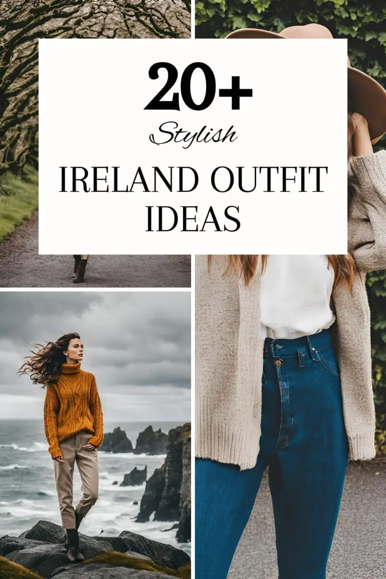20+ Ireland Outfit Ideas to Embrace the Irish Style