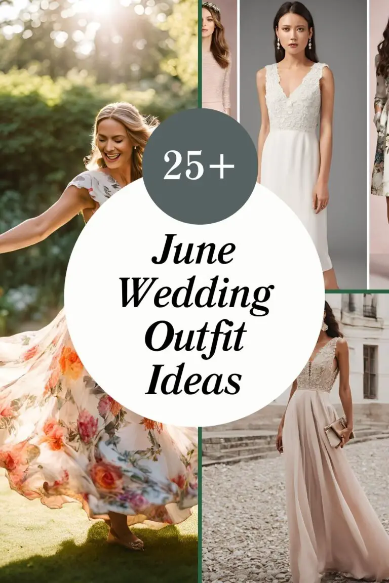 25+ Stunning June Wedding Outfit Ideas for Every Style and Venue
