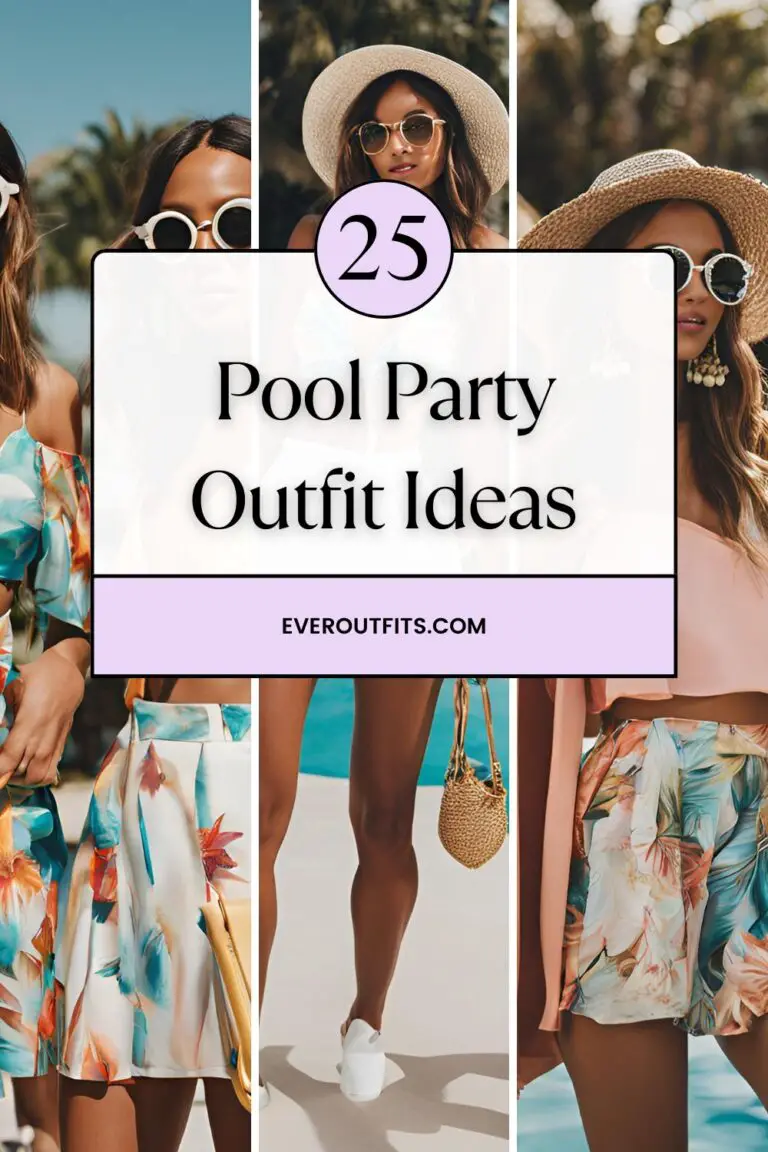 25+ Stylish Pool Party Outfit Ideas for Every Occasion