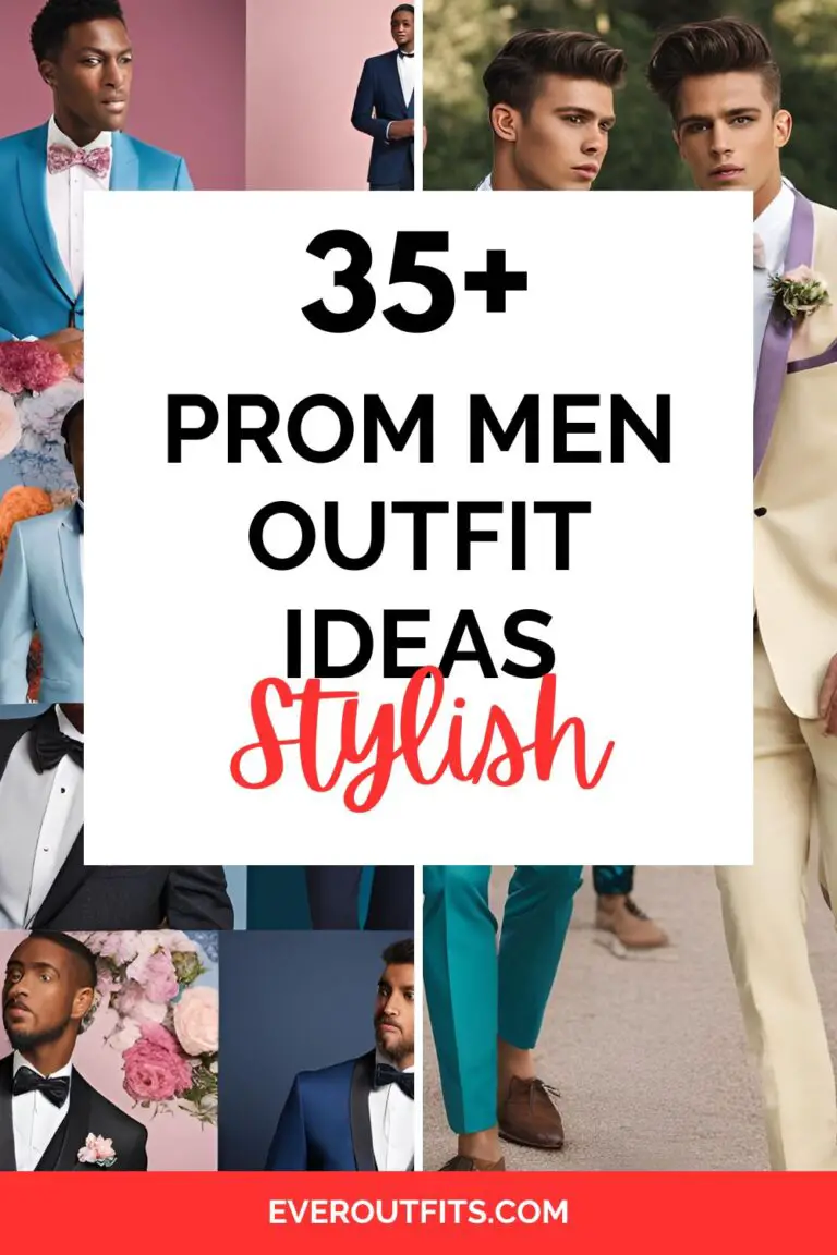 35+ Prom Men Outfit Ideas to Elevate Your Style