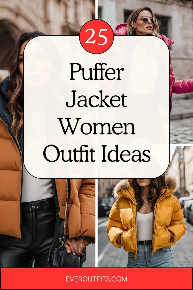 25+ Stylish Puffer Jacket Women Outfit Ideas for Every Occasion