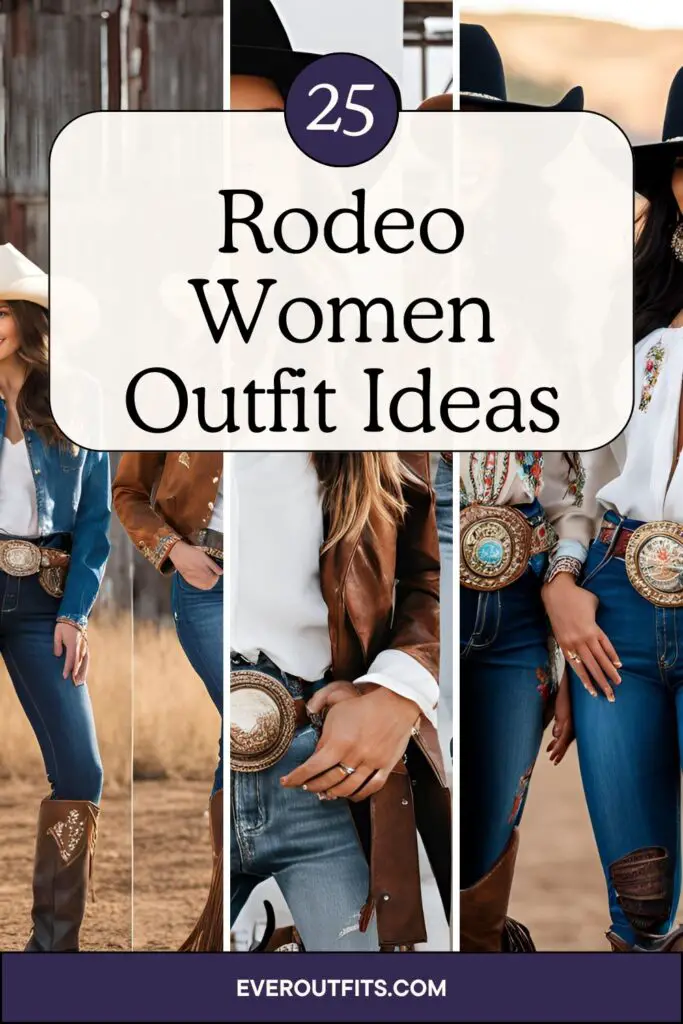 25+ Stylish Rodeo Women Outfit Ideas to Shine at Your Next Event