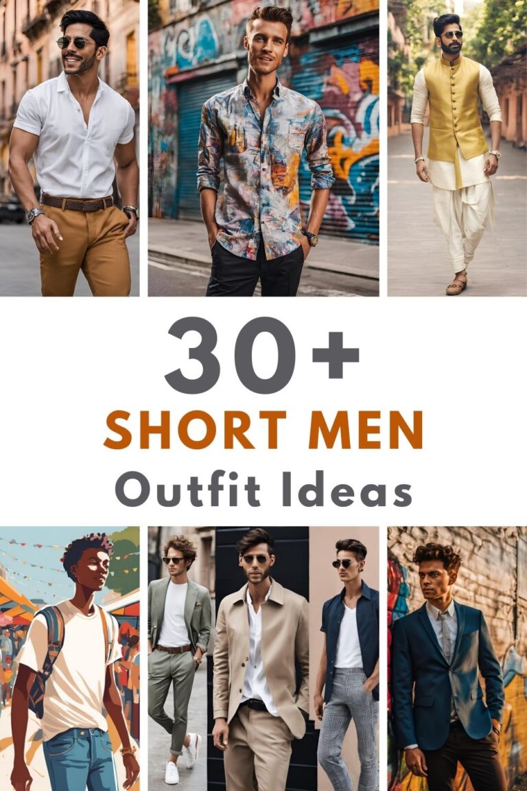30+ Short Men Outfit Ideas: Stylish and Practical Fashion Tips