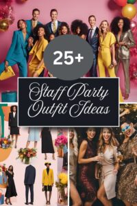 25+ Staff Party Outfit Ideas to Look Stylish and Professional
