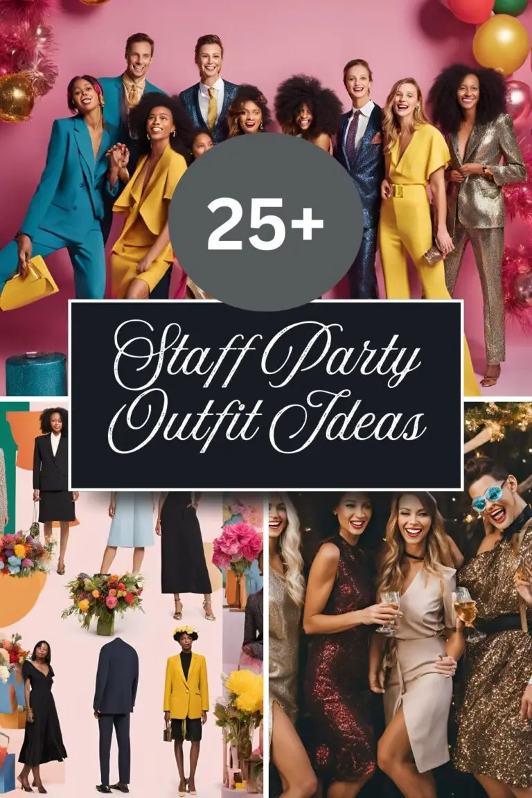 25+ Staff Party Outfit Ideas to Look Stylish and Professional