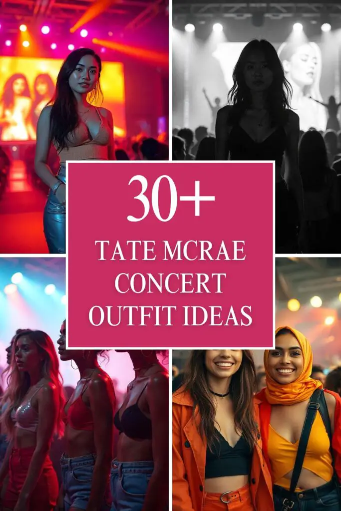30+ Tate McRae Concert Outfit Ideas to Rock the Night