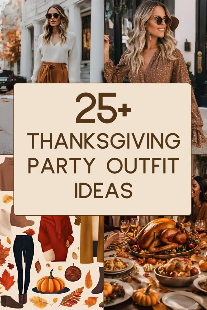 25+ Thanksgiving Party Outfit Ideas to Elevate Your Holiday Look