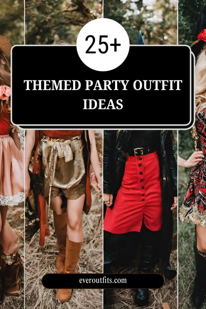 25+ Themed Party Outfit Ideas to Make You Stand Out