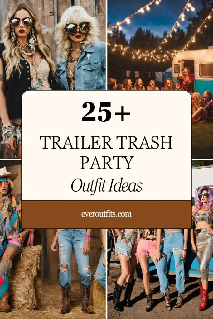 25+ Fun and Creative Trailer Trash Party Outfit Ideas