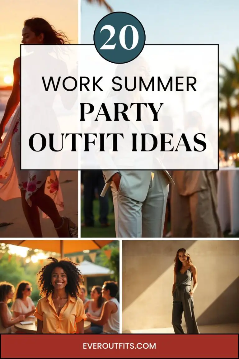 20+ Trendy Work Summer Party Outfit Ideas to Elevate