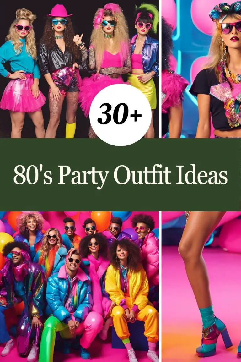 30+ Iconic 80's Party Outfit Ideas for a Totally Rad Look