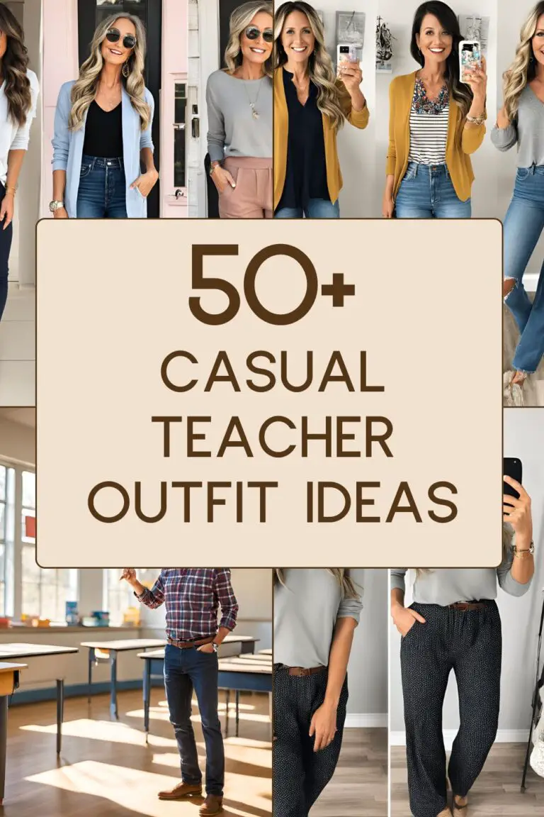 50+ Casual Teacher Outfit Ideas for Every Season and Style
