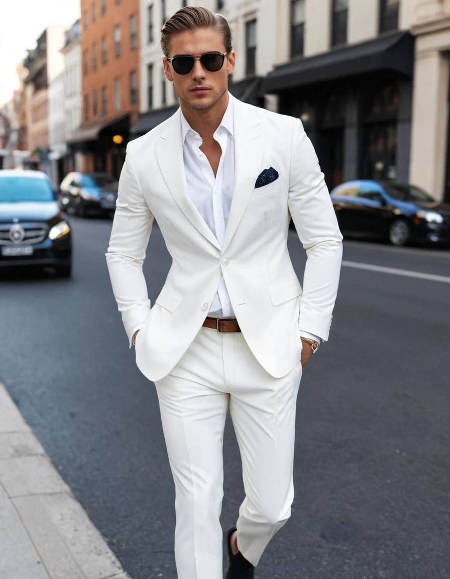 33+ Men All White Party Outfit Ideas to Elevate Your Style