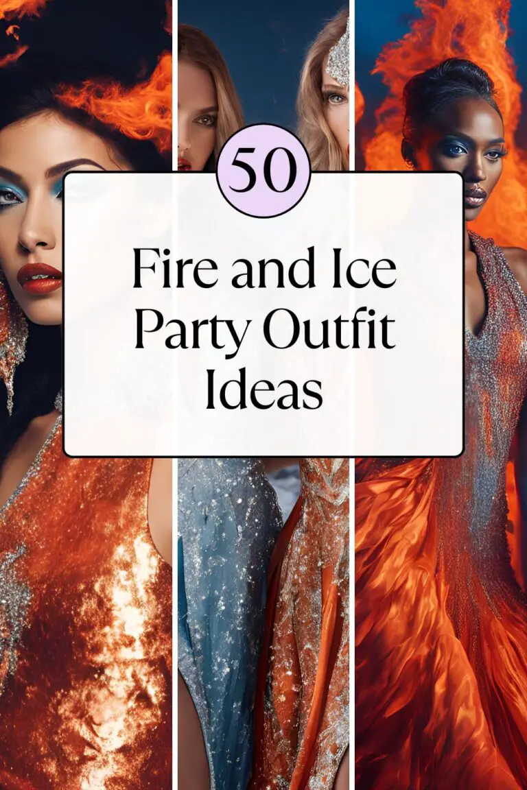 50+ Fire and Ice Party Outfit Ideas to Make a Stunning Statement