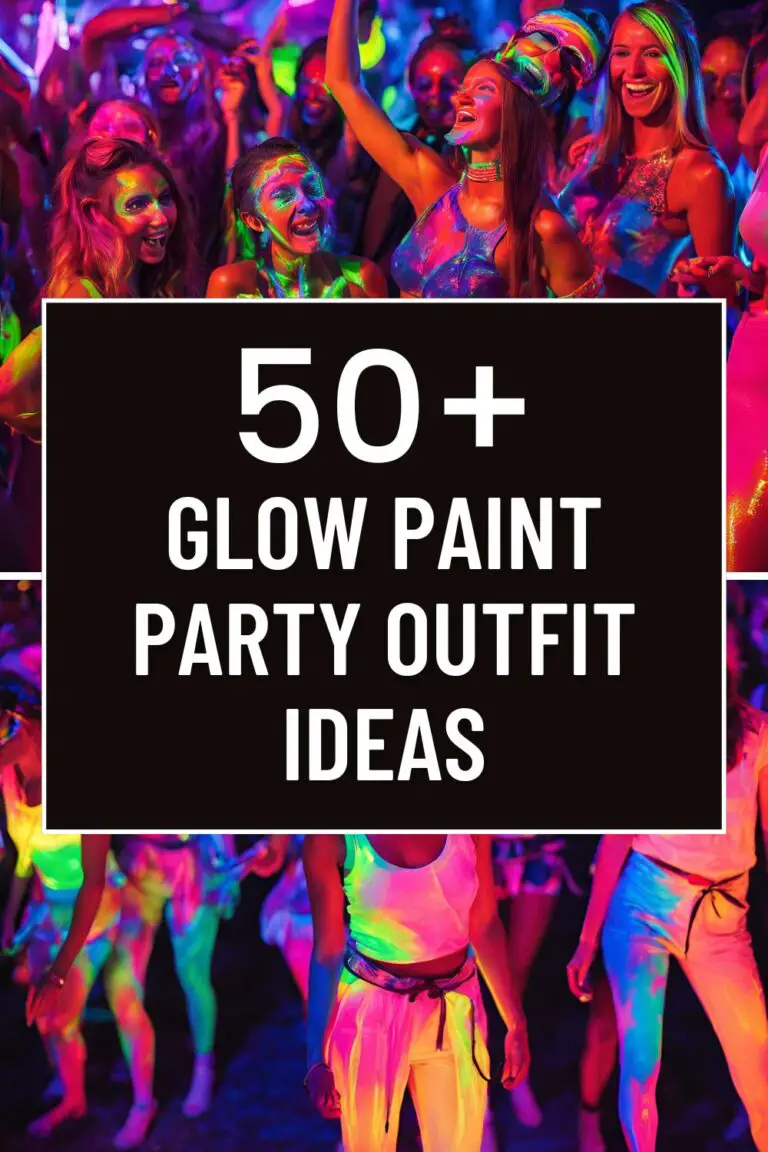 50+ Glow Paint Party Outfit Ideas to Shine Bright in the Dark