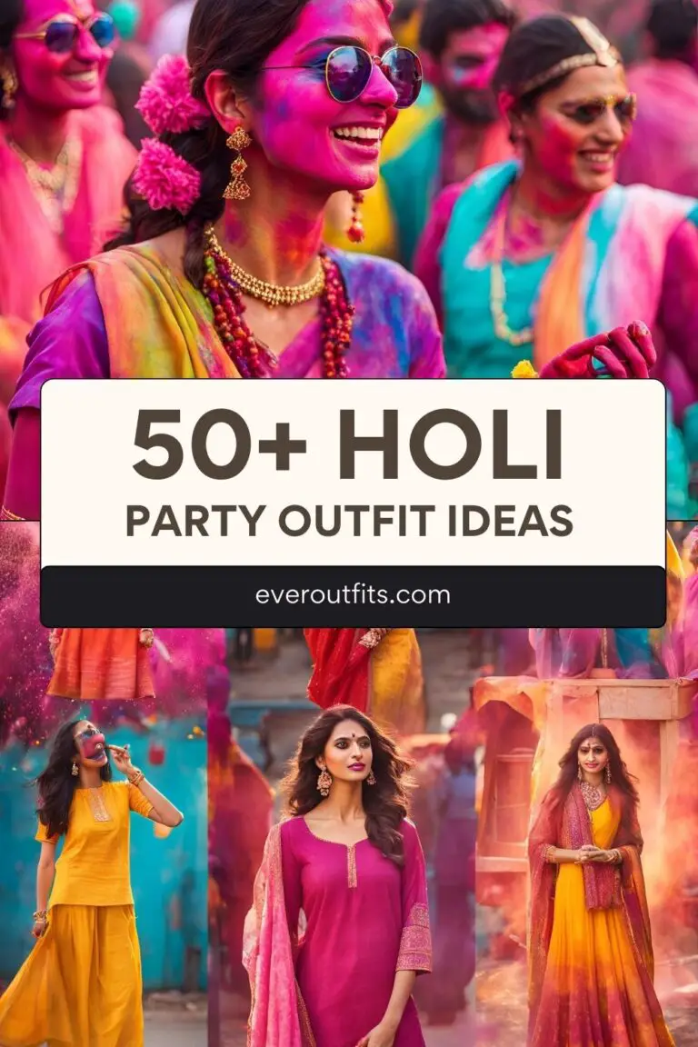 50+ Trendy Holi Party Outfit Ideas for a Stylish and Colorful
