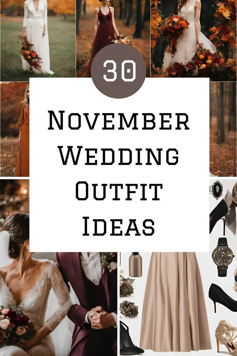 30+ Stunning November Wedding Outfit Ideas for Every Style
