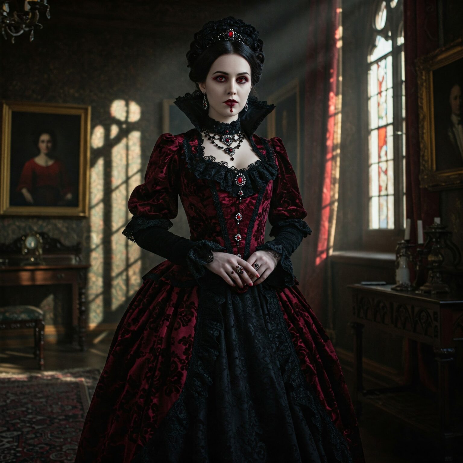40+ Female Vampire Outfit Ideas for a Stunning Gothic Look
