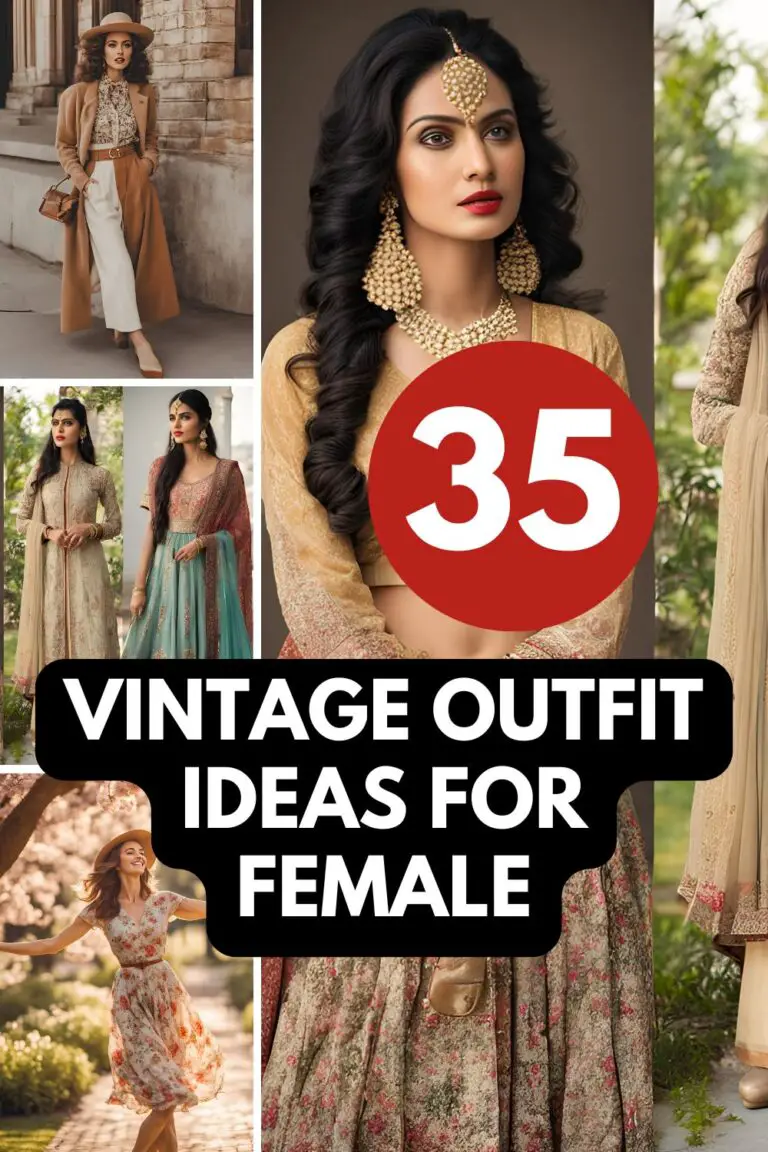 35+ Vintage Outfit Ideas for Female: Classic & Timeless Styles