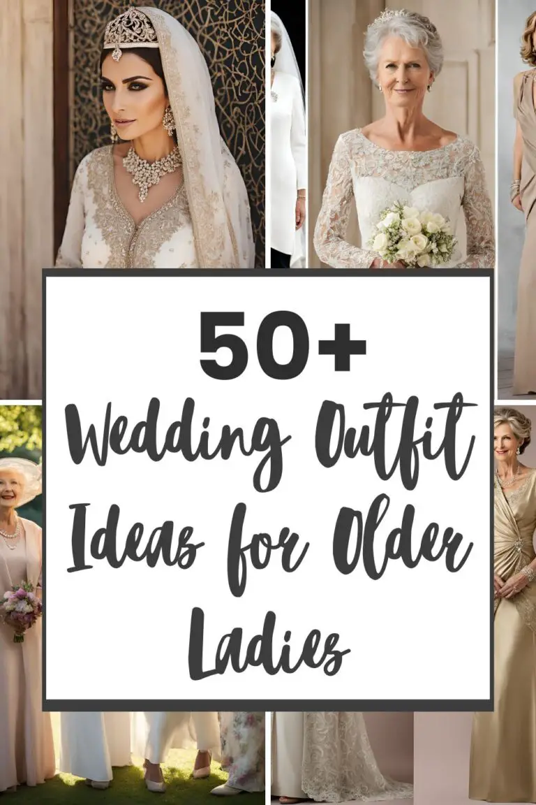 50+ Elegant Wedding Outfit Ideas for Older Ladies to Look Stylish