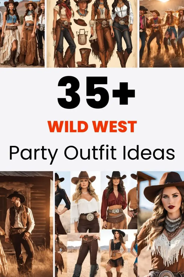 35+ Wild West Party Outfit Ideas for an Authentic Western Look