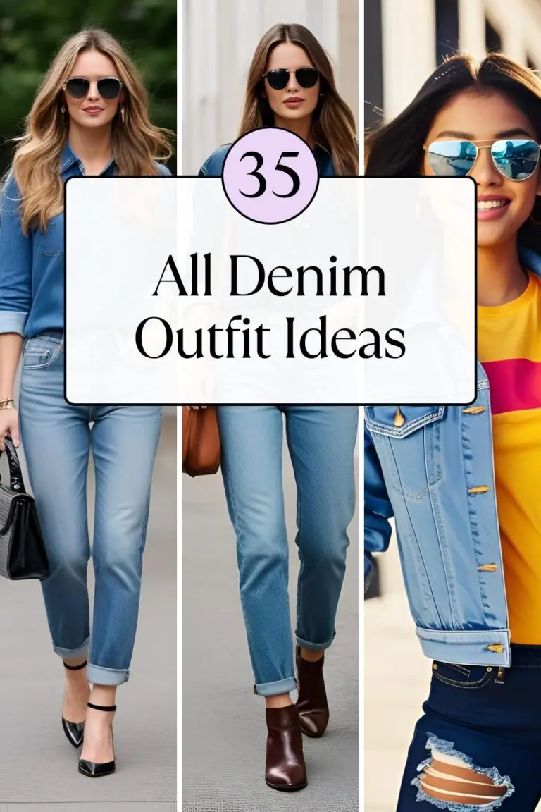 35+ All Denim Outfit Ideas for a Stylish and Timeless Look